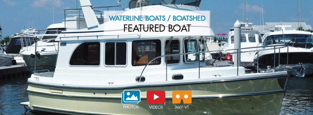 Waterline Boats / Featured Boat – Helmsman Trawlers 31 Sedan ...