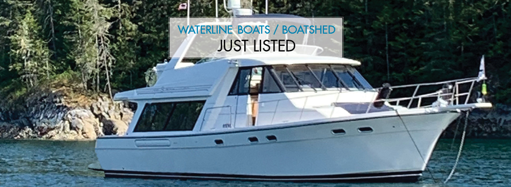 Recently Listed – Bayliner 4788 Pilothouse Motoryacht - Waterline Boats